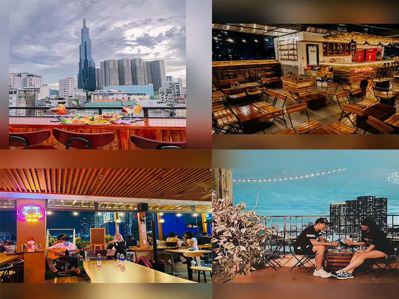 Top 11 quán rooftop Bình Thạnh có view đẹp nhất